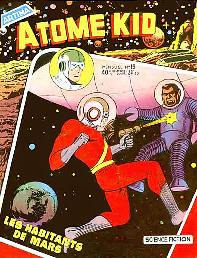 Zontar of Venus: Atome Kid (French SF comic 1956-1958)