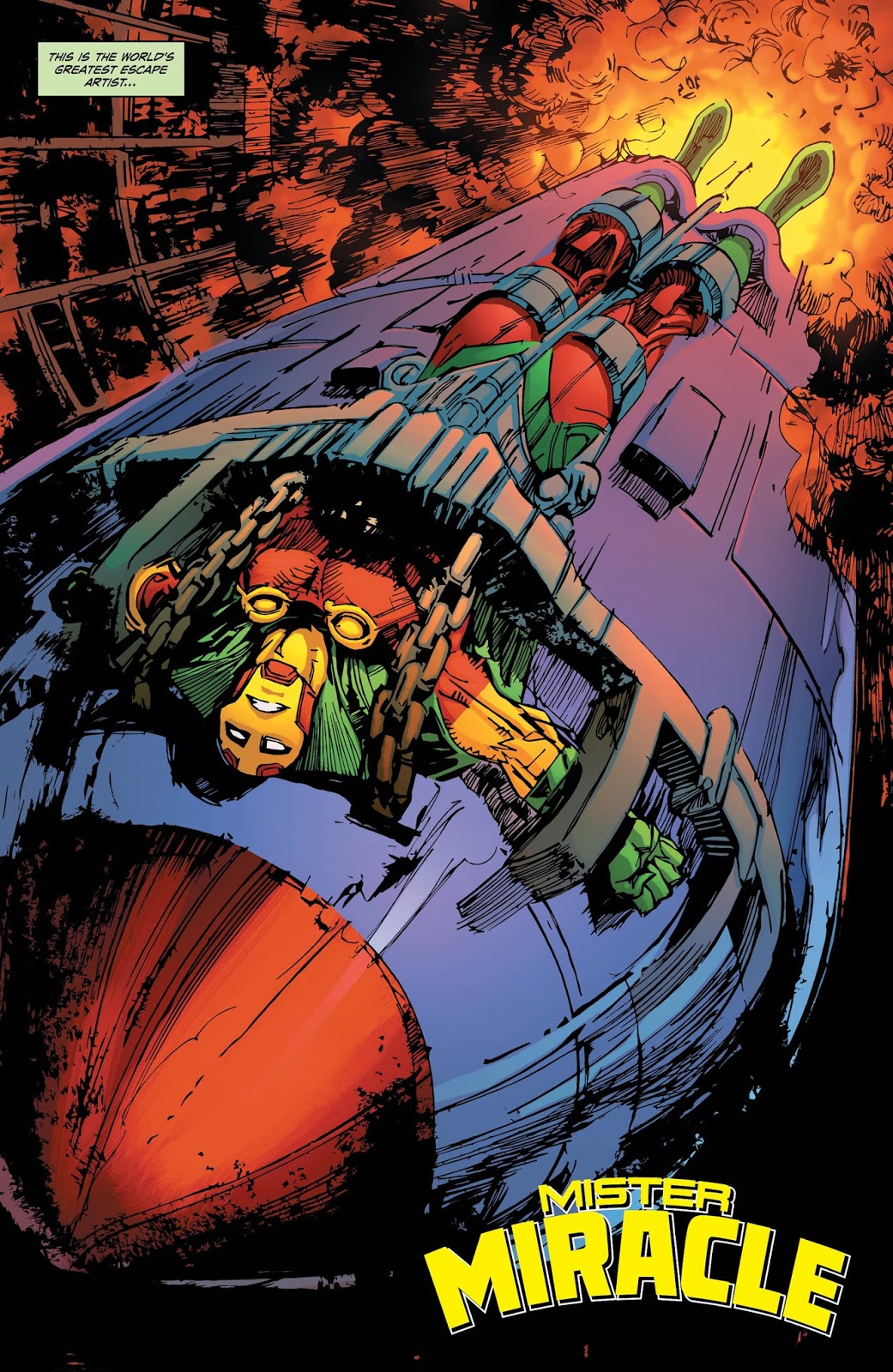 Weird Science DC Comics: The Black Racer and Shilo Norman Oversize ...