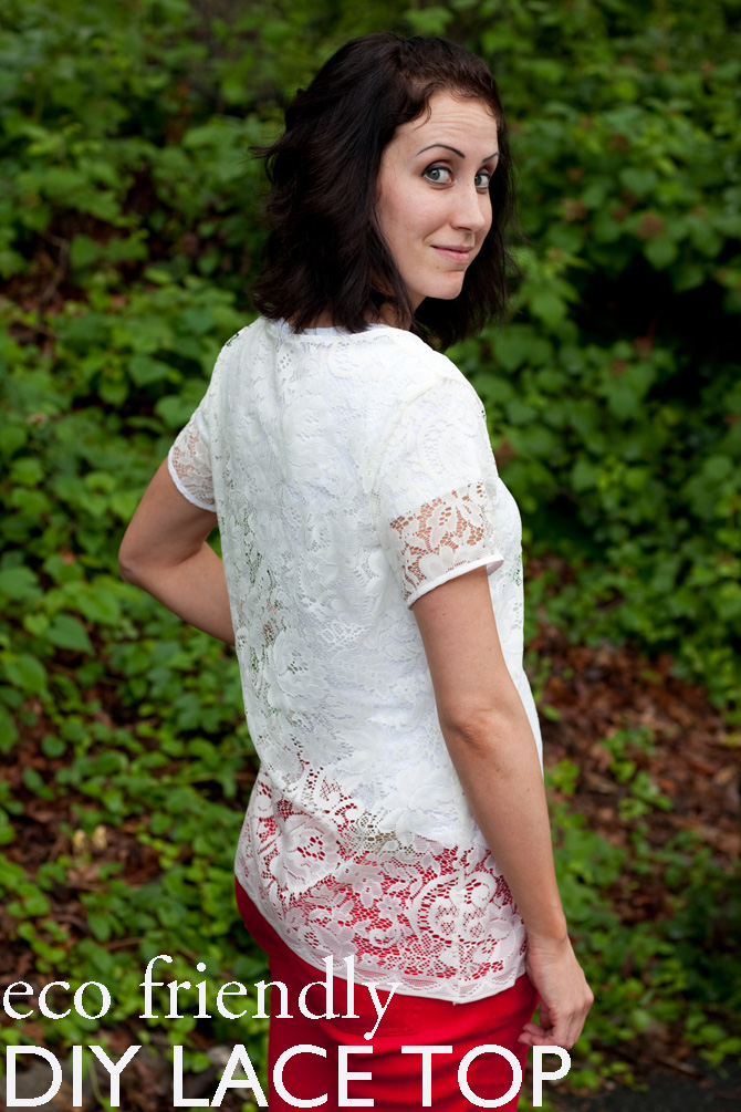 RecentlyRisa: #DIY Lace Top Using S2599