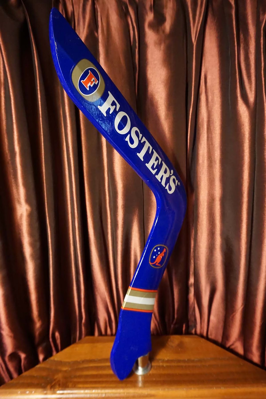 Tap Handle #532: Foster's Boomerang