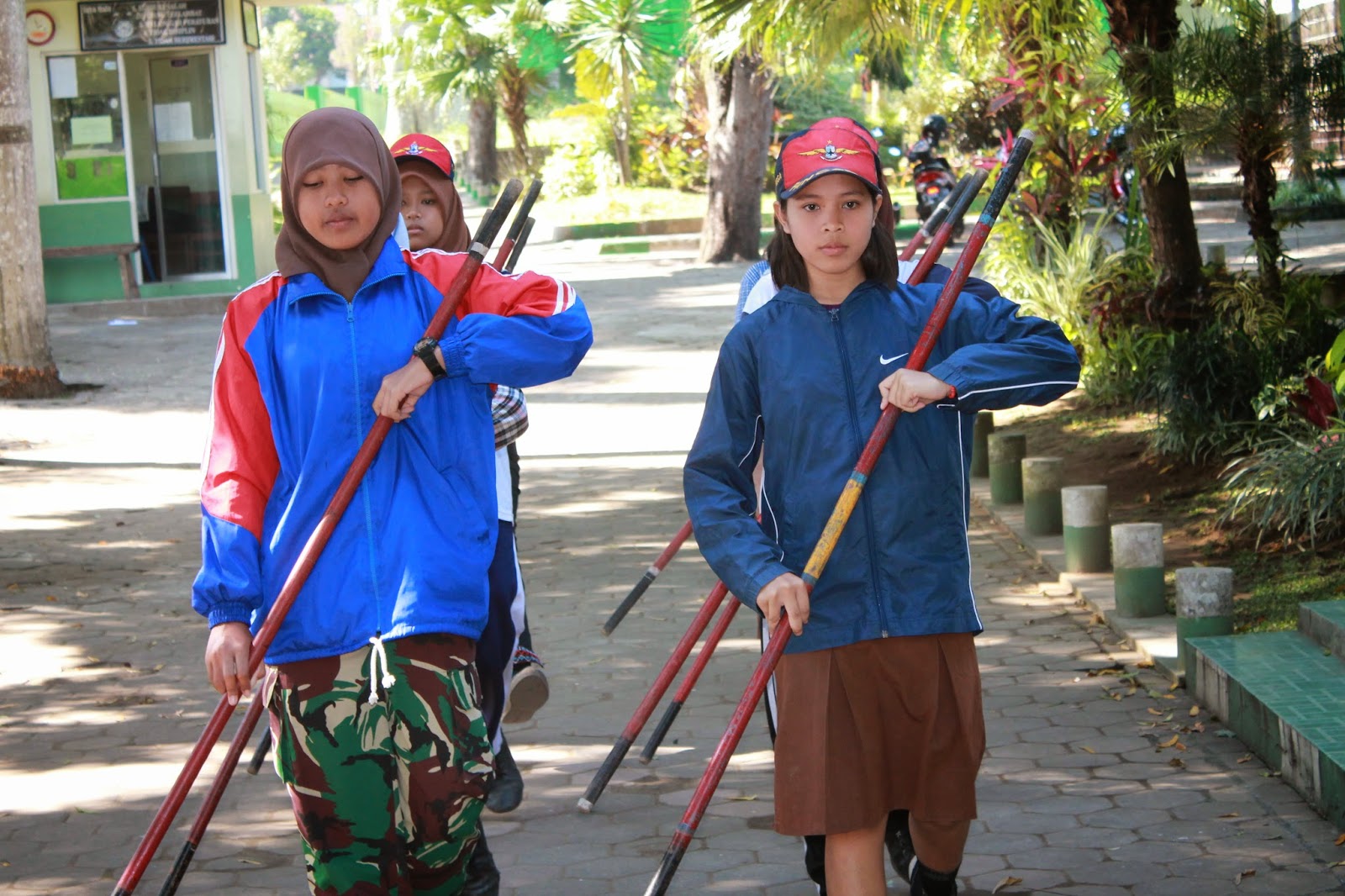Persiapan Akhir Materi Lomba Keterampilan Baris-Berbaris Bertongkat ~ SCOUT PANCARGAS