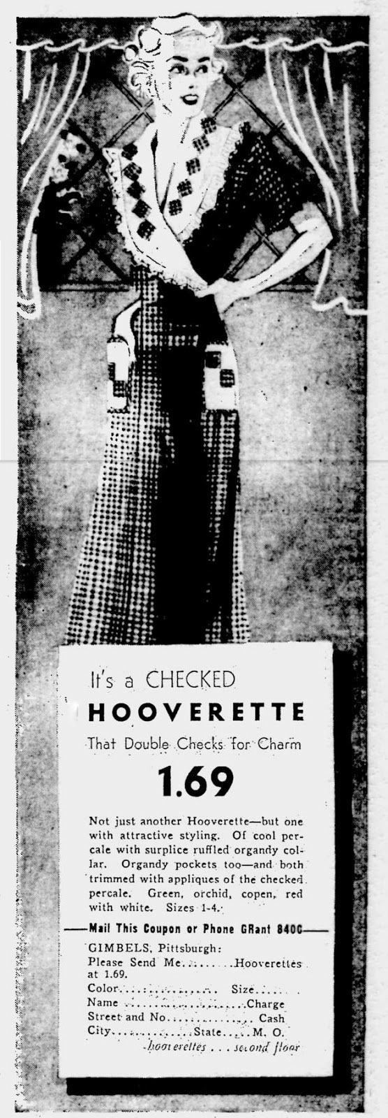 Festive Attyre: 1930's Hooverette