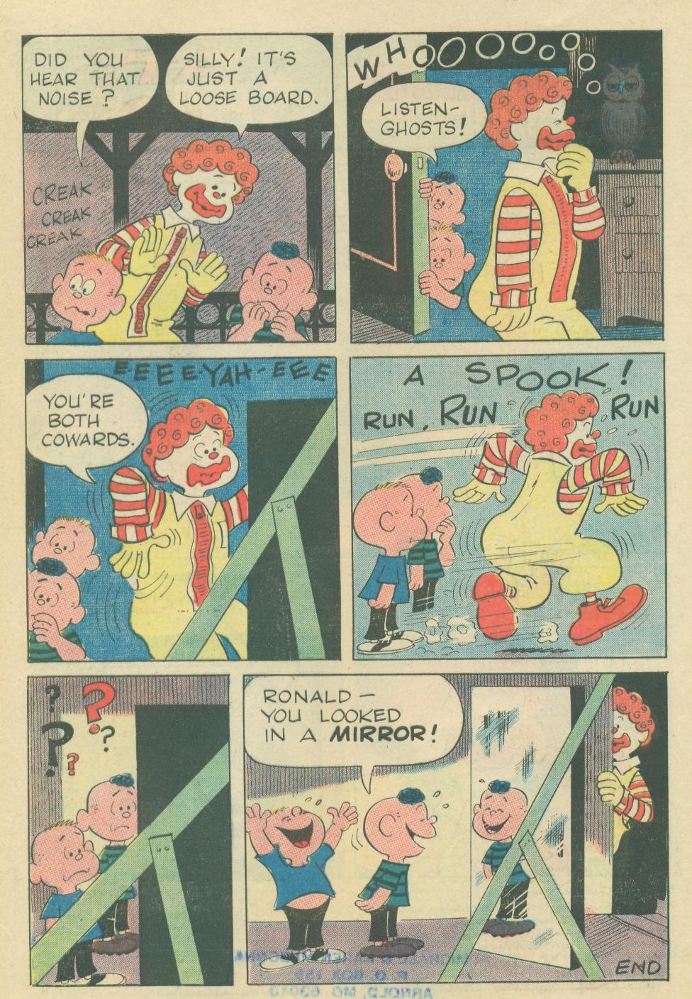 THE CARNIVAL OF WEIRD!: RONALD McDONALD COMICS #3