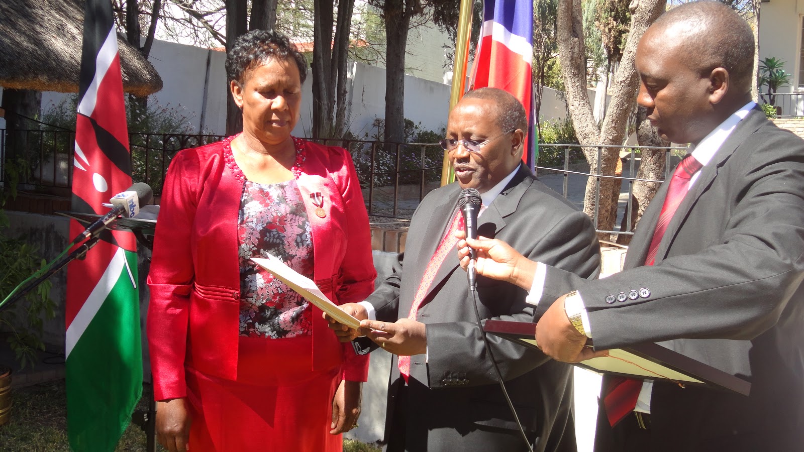 Wanja's Notebook: Kenya honours Namibian nurse