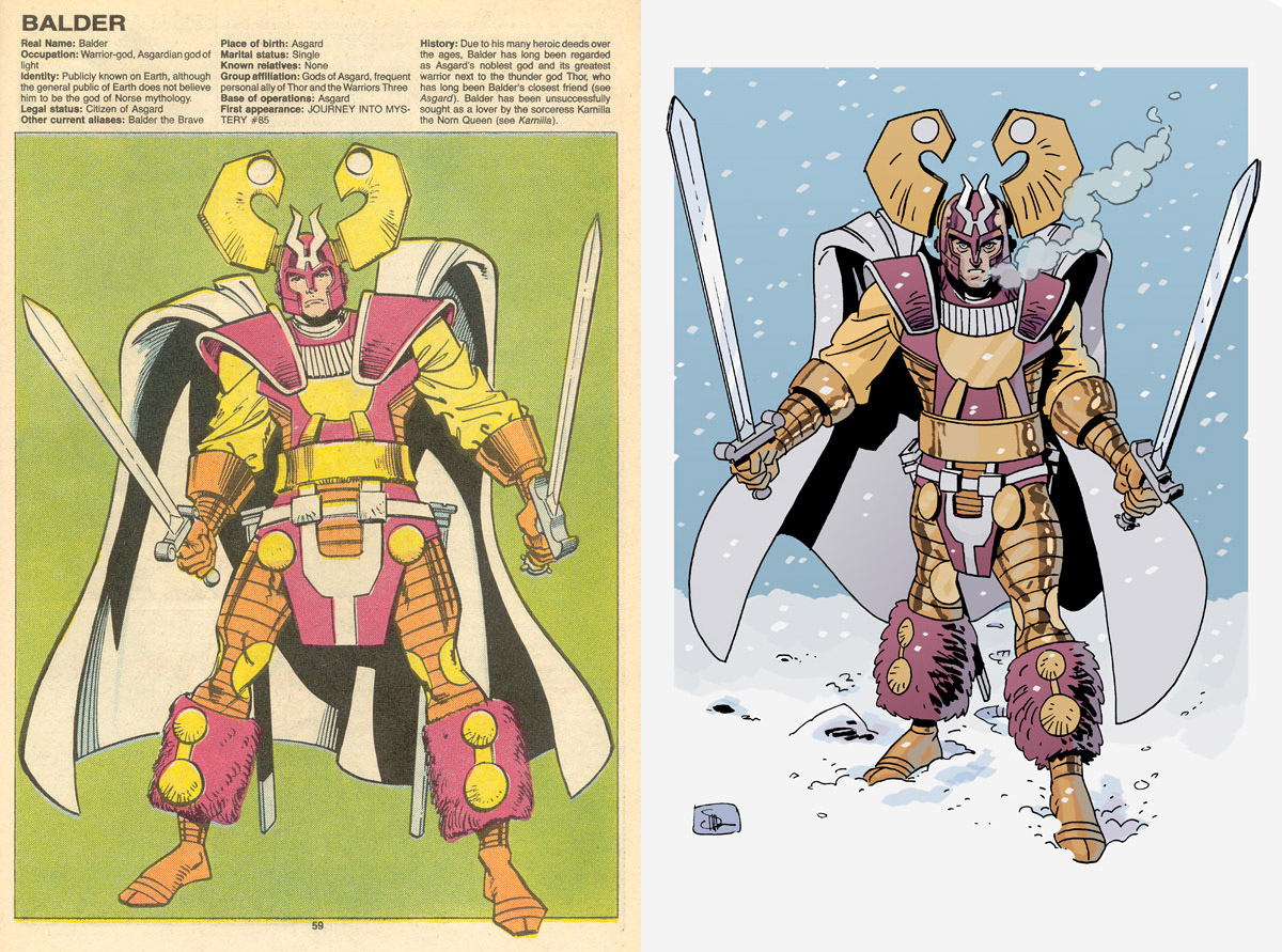 The Official Handbook to the Marvel Universe - REDUX Edition: BALDER by ...
