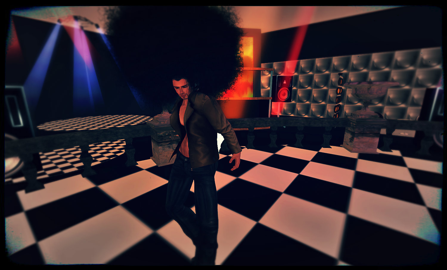 Strict Venus Femdom SSC: 70s disco party pics!