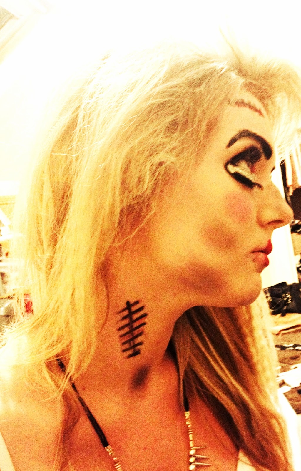 Shannon Hanley: Creepy Rag Doll Halloween Make Up