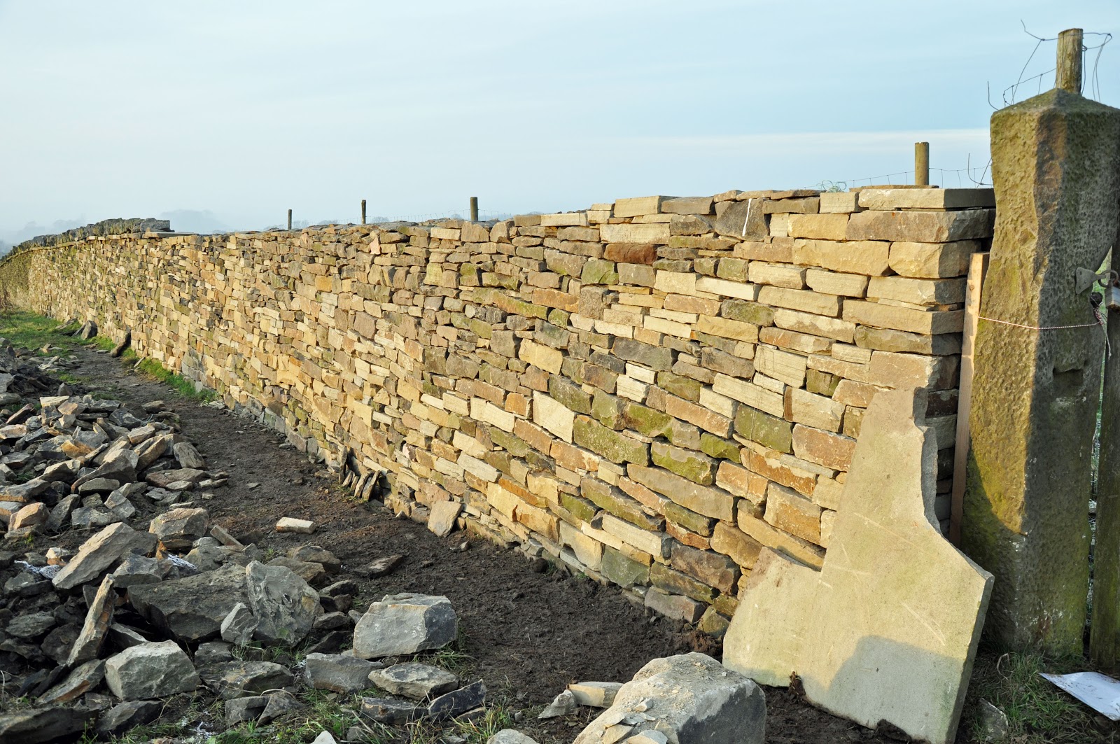 Lyme Park Ranger blog: Dry stone walling at Four Winds