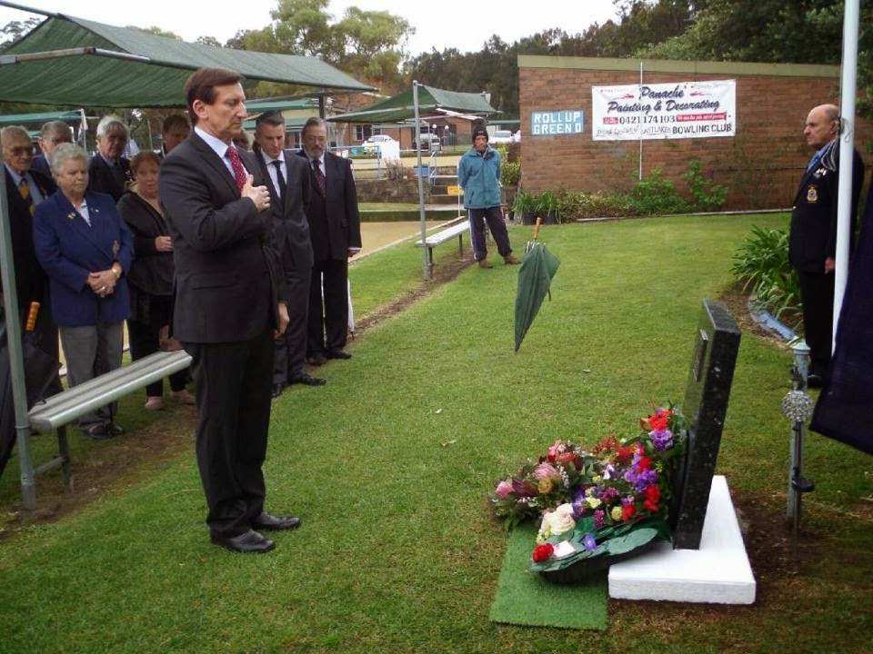Ron Hoenig Member for Heffron: Mascot RSL Memorial Plinth Unveiling