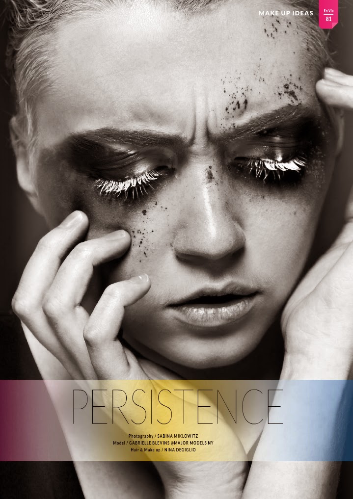 MAJOR MODEL WOMEN: GABRIELLE BLEVINS by SABINA MIKLOWITZ for EnVie MAGAZINE