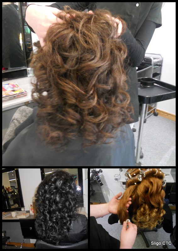 Hairdressing Course - Roller Setting - Sligo Community Training Centre