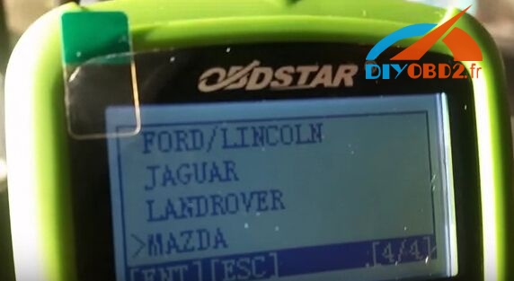 (Guide) OBDSTAR F100 Ford/Mazda Key Programmer program Mazda S5 key ...