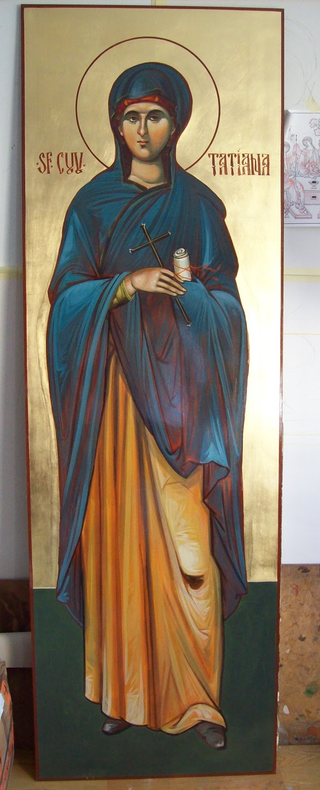 ICOANA taina si culoare: Sfanta Tatiana