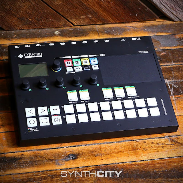 MATRIXSYNTH: Squarp Instruments Pyramid MK2 w/ Overlay & Original Box