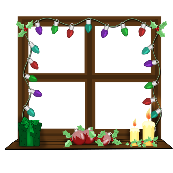 ForgetMeNot: Christmas windows