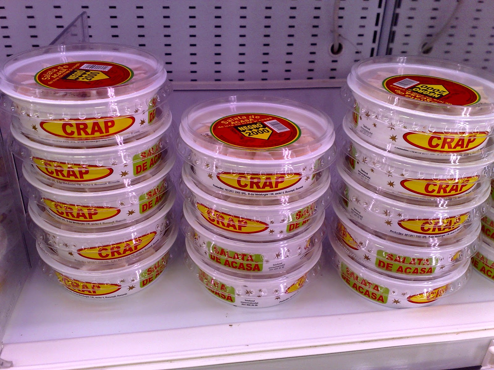 A Place of Brightness: De gustibus: Eating Crap in Romania...