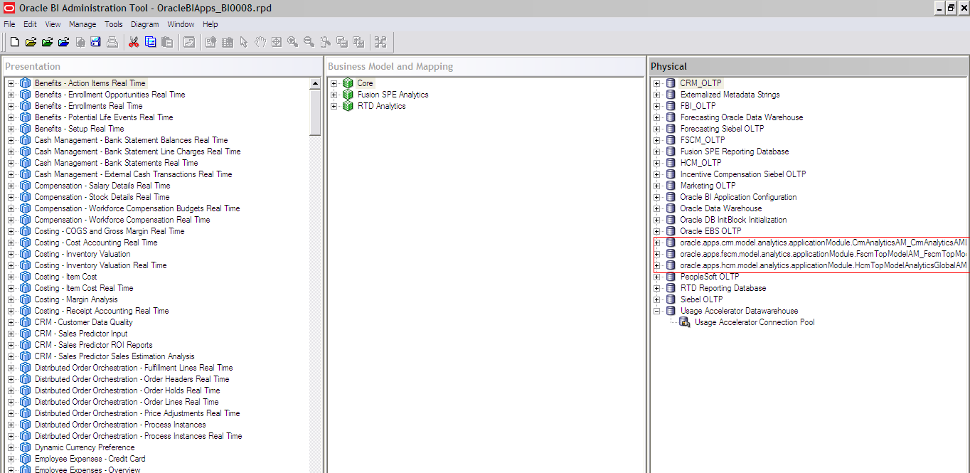 Fusion APPS Quick Start: Oracle Transactional Business Intelligence (OTBI) - Technology Overview ...