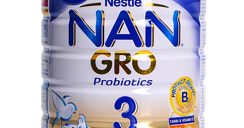 Sữa Nan Gro 3 900g (Thụy Sỹ) cho trẻ 1-3 tuổi ~ Sữa Nan Nga