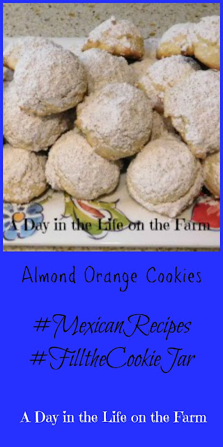 A Day in the Life on the Farm: Almond Orange Cookies #MexicanRecipes # ...