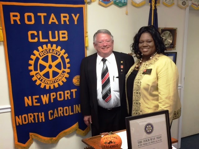 Newport NC Rotary Club: Newport Rotary Recognized by Governor