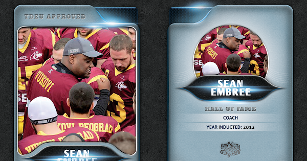 Hall of Fame: Sean Embree, Coach | Touchdown Europe