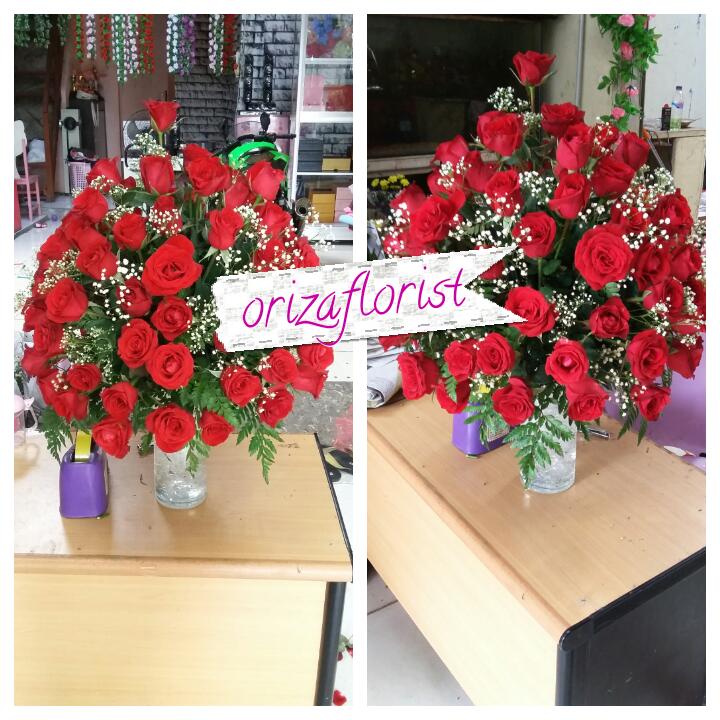 Bouquet Bunga Mawar Merah 230116 | ORIZA FLORIST
