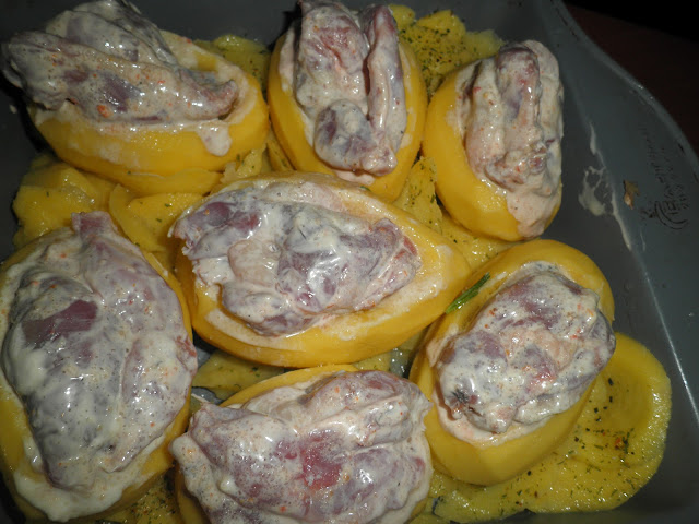 Alminos virtuvė/ Alminos cuisine: Putpelė kepta bulvėjė