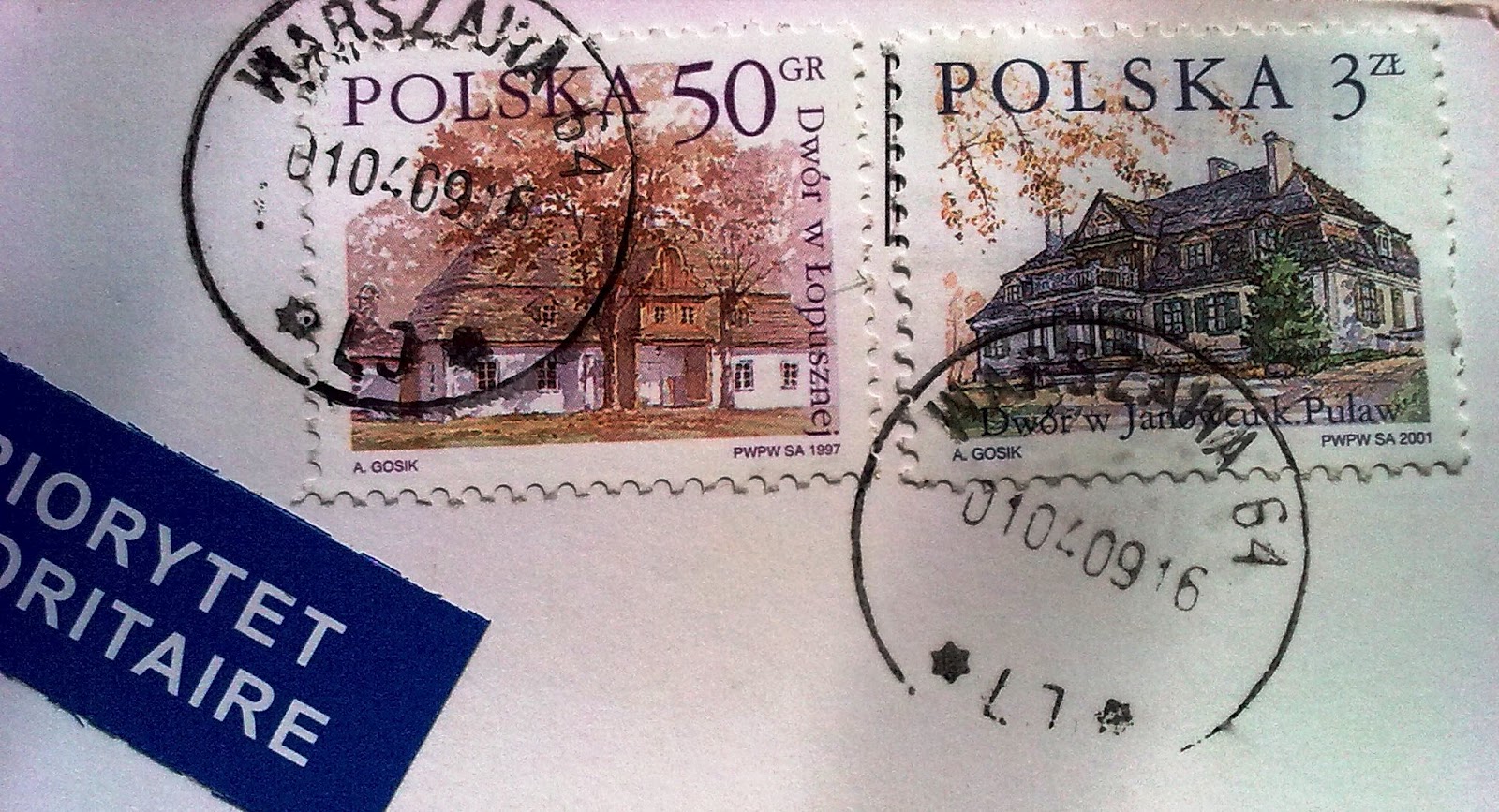 Namaste Postcards: Poland: Warsaw