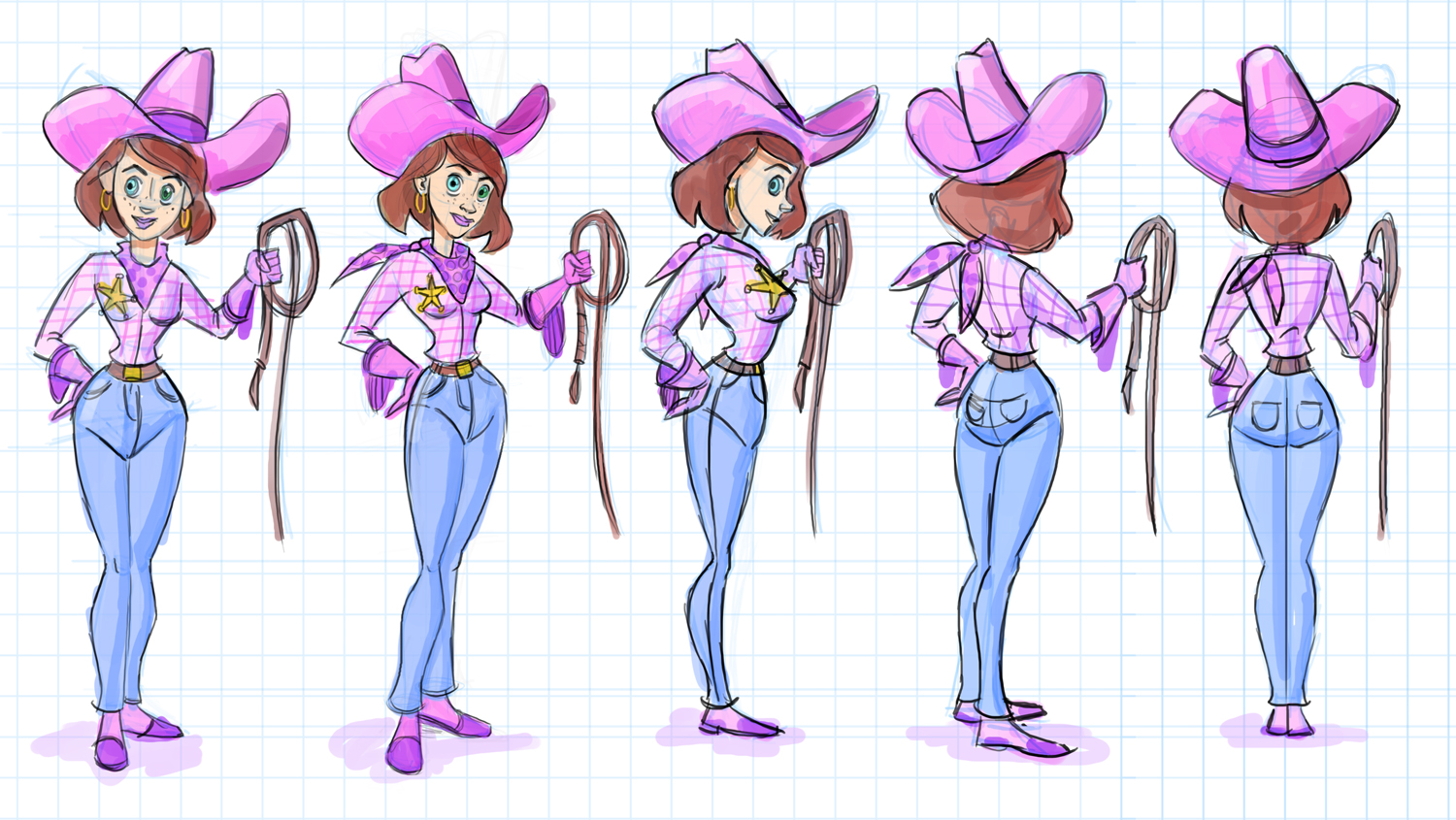 Learning drawing principles: turnaround