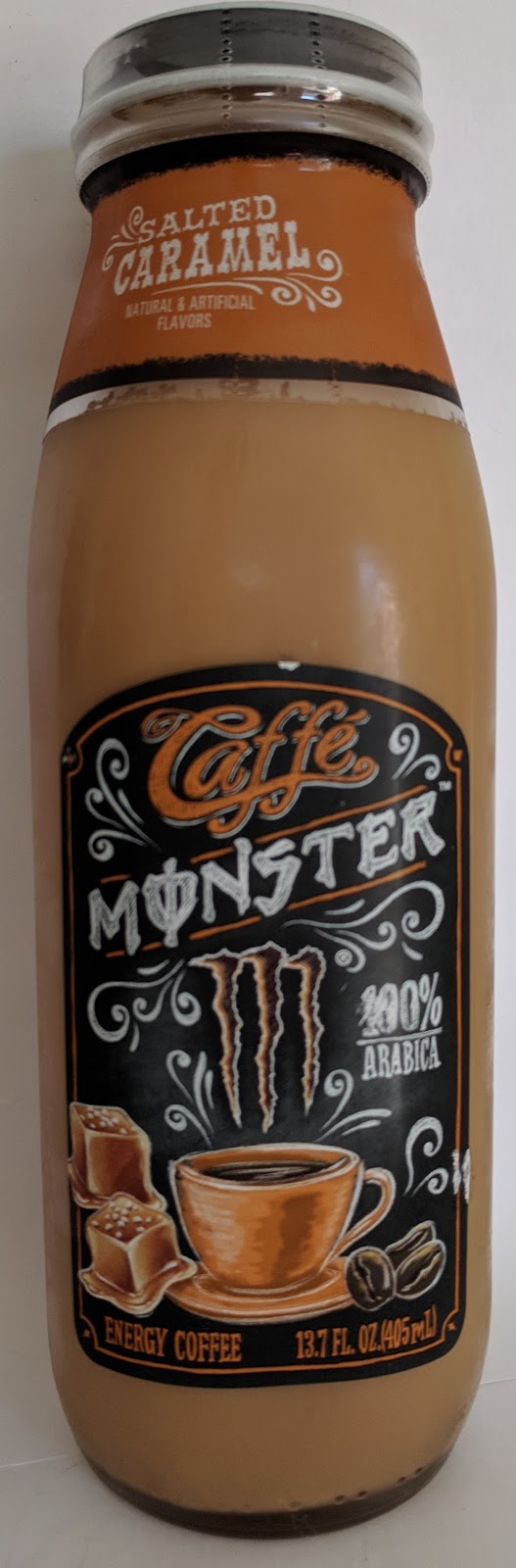 Caffeine King: Caffe Monster Salted Caramel Energy Coffee Review