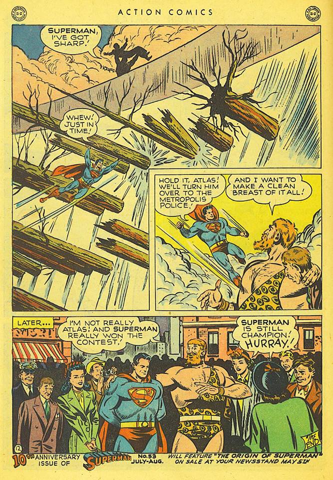 Ominous Octopus Omnibus: "Superman Vs.Atlas"