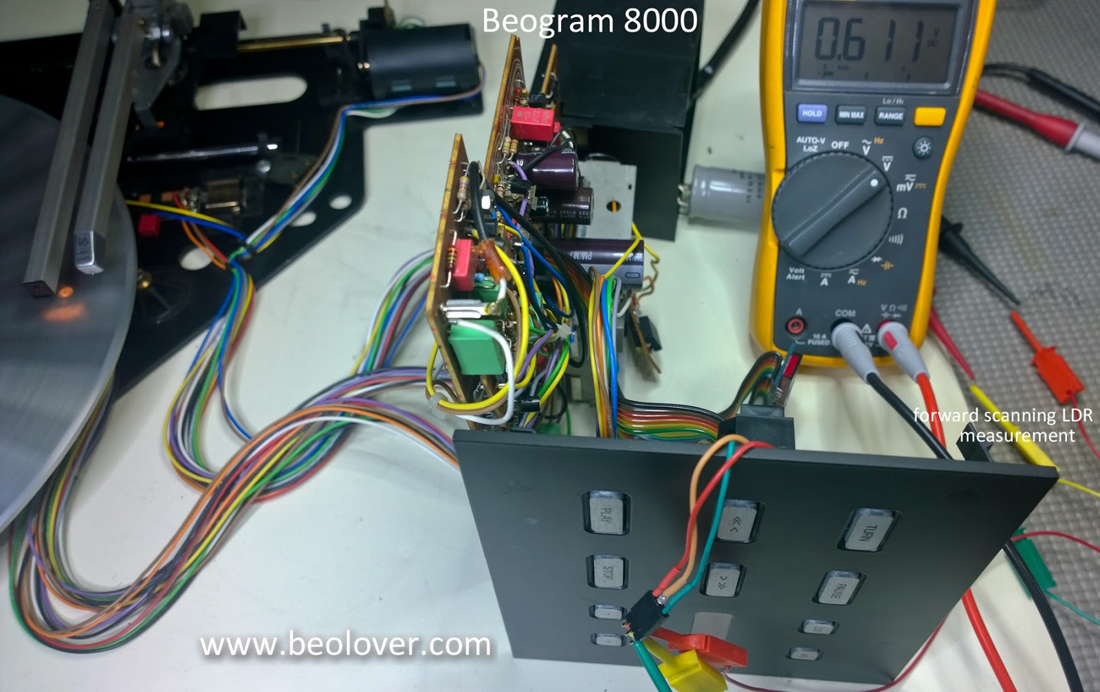 beolover: Beogram 8000: Sensor Checks and Adjustments