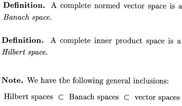 Vector space and Euclidean space vs Hilbert space ~ Royal Physics ...