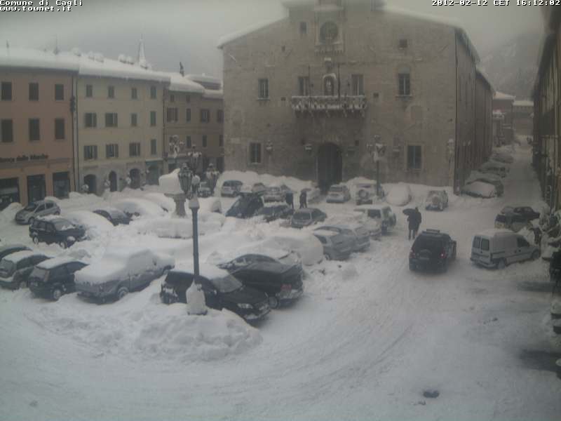 CAGLI ALERT: AGGIORNAMENTO NEVE FOTO PREVISIONI ECC...