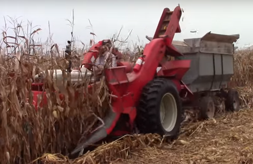 Industrial History: Corn Pickers and Cribs