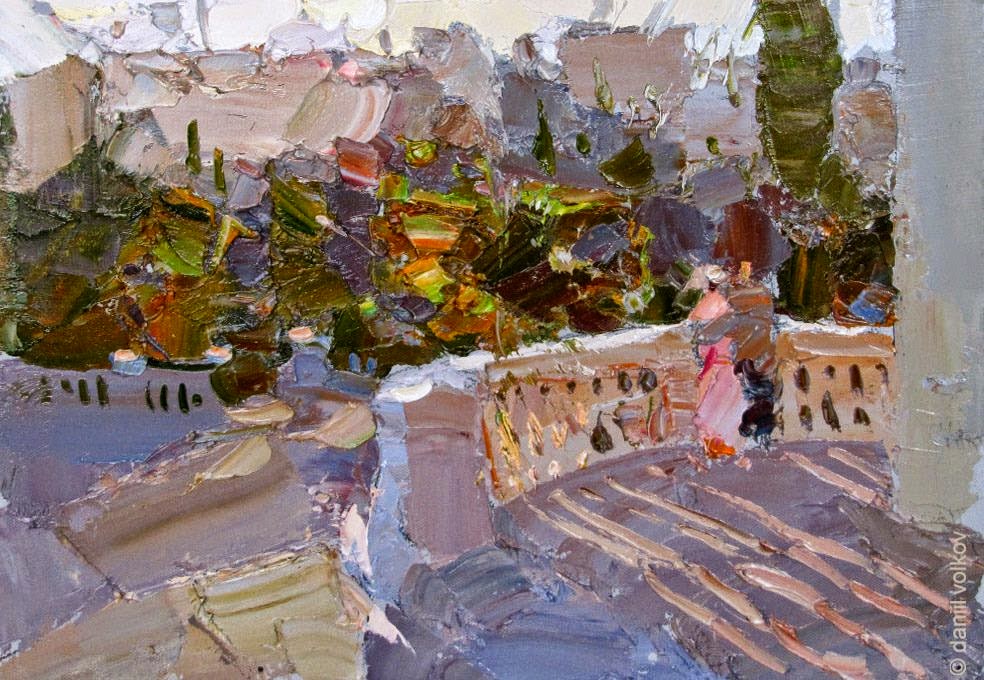 Даниил Волков/Daniil Volkov, 1974 | Abstract Impressionist painter ...
