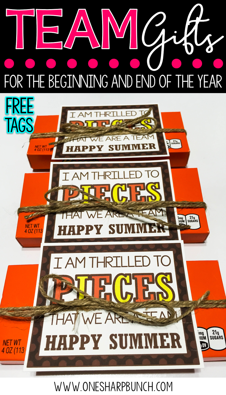 Team Gifts for the Beginning of the Year and End of the Year - One ...