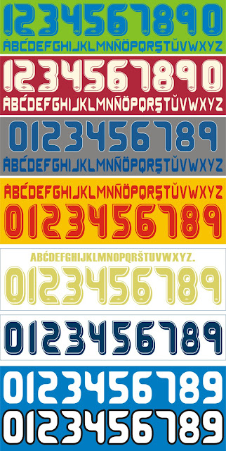 Umbro 2006 - 2009 font