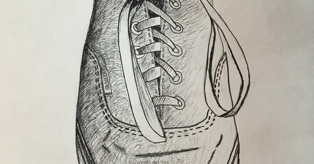 Artsy Art: Blog Post #2 - Final Shoe Drawing