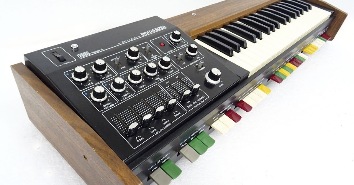 MATRIXSYNTH: Roland SH-1000 Vintage Analog Synth w/ Hard Case & FV-1 ...