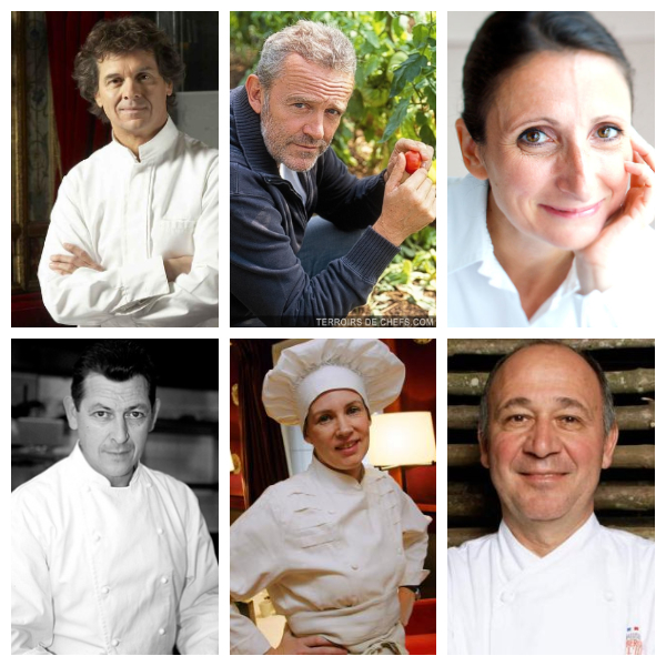 Autour de la gastronomie: Neuf documentaires , 9 chefs cuisiniers français