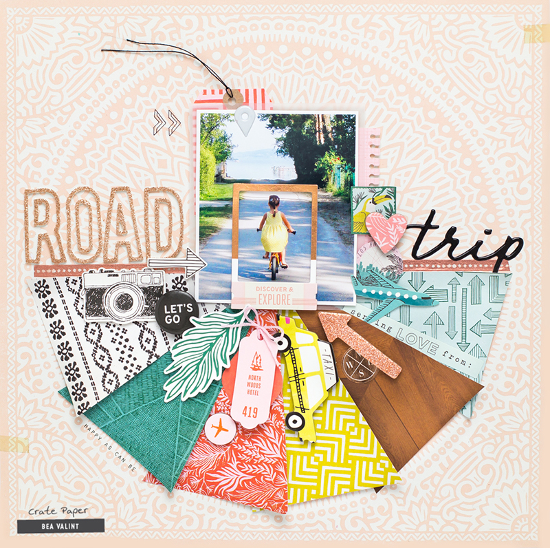 Bea Valint: Fussy cutting week with Here and There collection | Crate ...