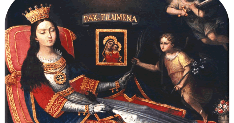 Pale Ideas - Tradição Católica!: Santa Filomena di Roma - Martire (em ...