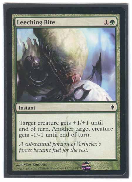Magic the Gathering Adventures: Infect in Green