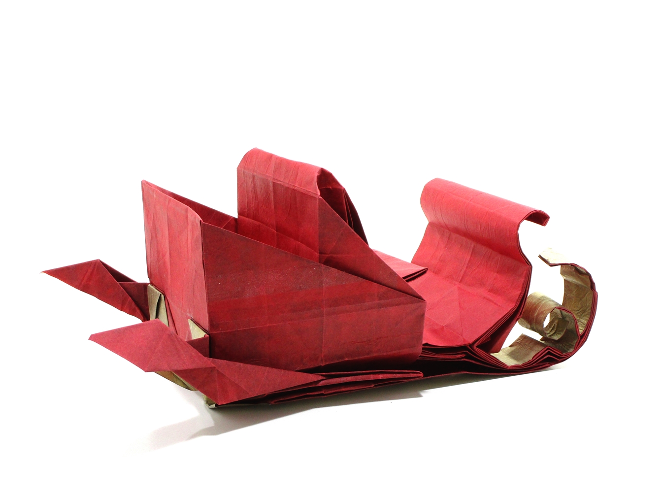 Mariano-Mi mundo el Origami: Santa's Sleigh