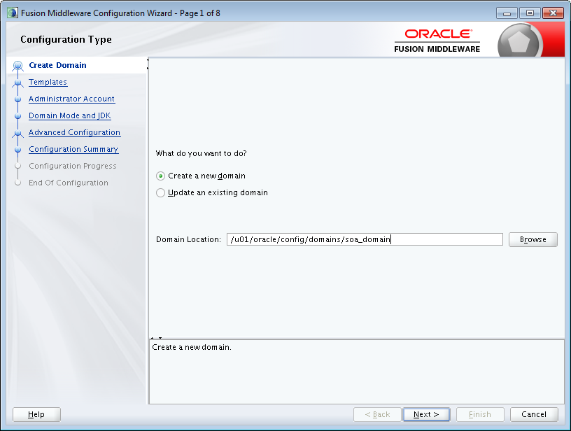 My experience in Middleware & Big Data: Oracle SOA Suite 12C installation