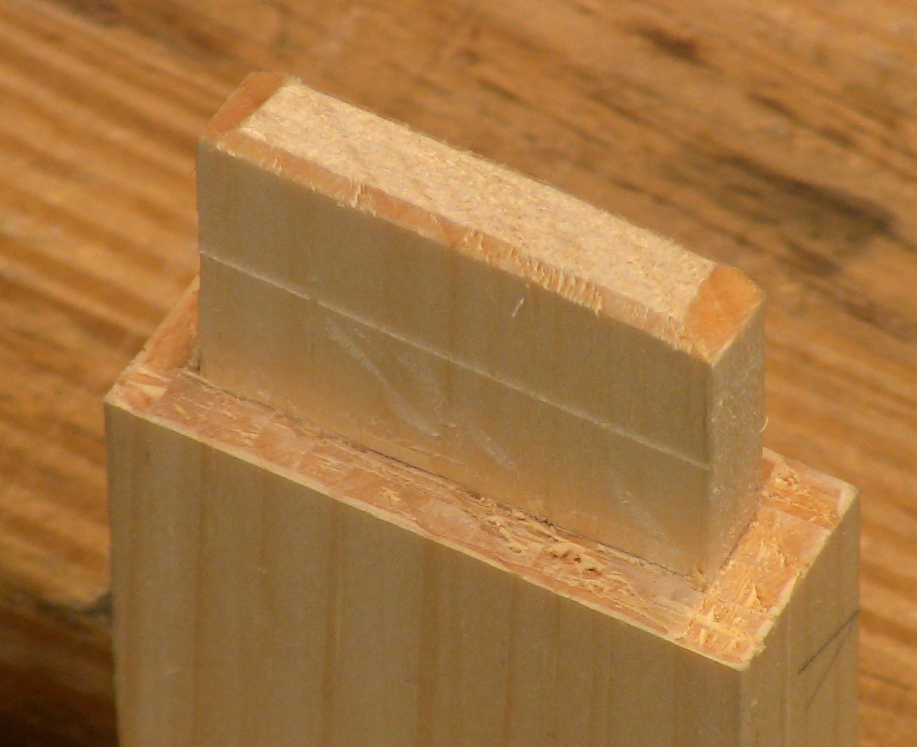 Close Grain: Four-Stroke Mortise And Tenon, part 2