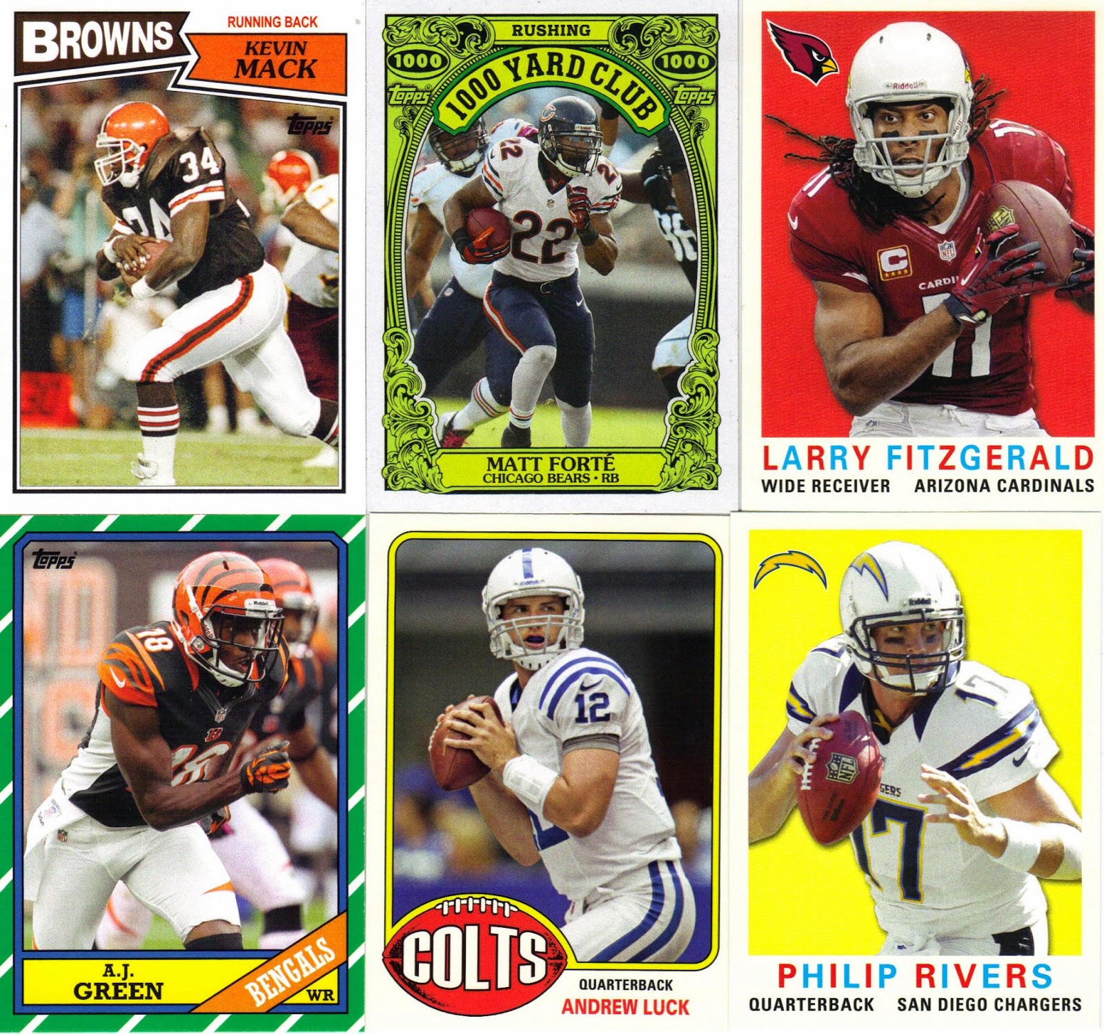 Nothing If Not Random: 2013 Topps Archives Football Cards