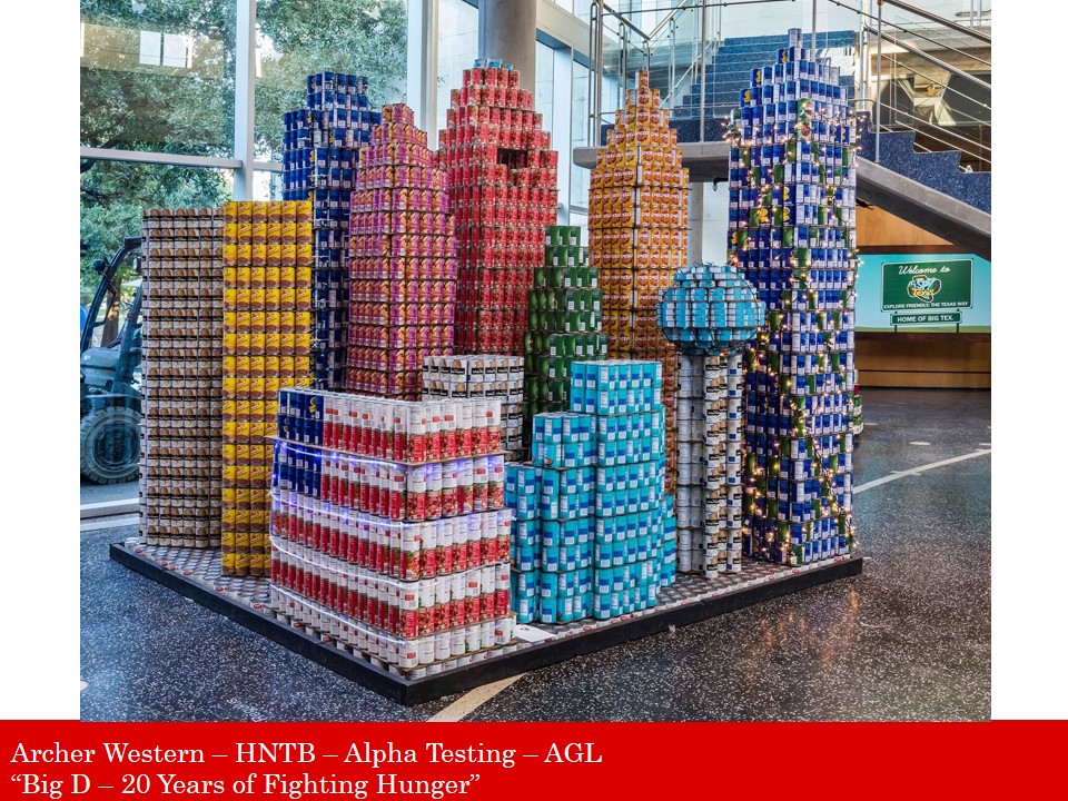 Canstruction Dallas 2016