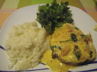 Ensaios culinarios: Maruca com molho de nata de peixe